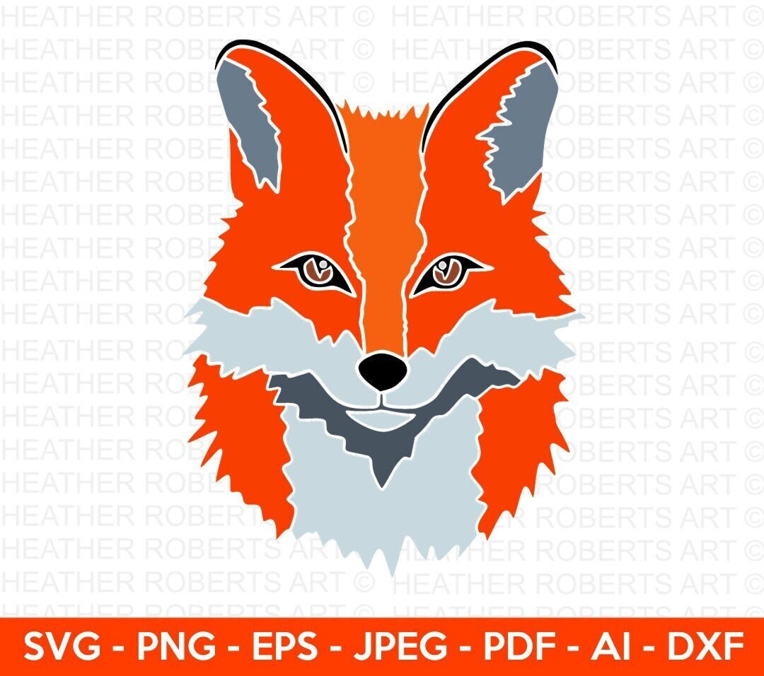 Fox SVG, Cute Fox Svg, Wilderness Svg, Woods Svg, Animal Svg, Wild ...