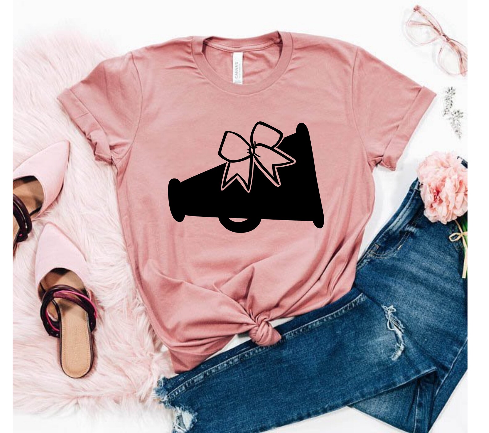 Cheer SVG Mini Bundle, Cheerleading SVG, Cheer Svg, Megaphone Svg ...