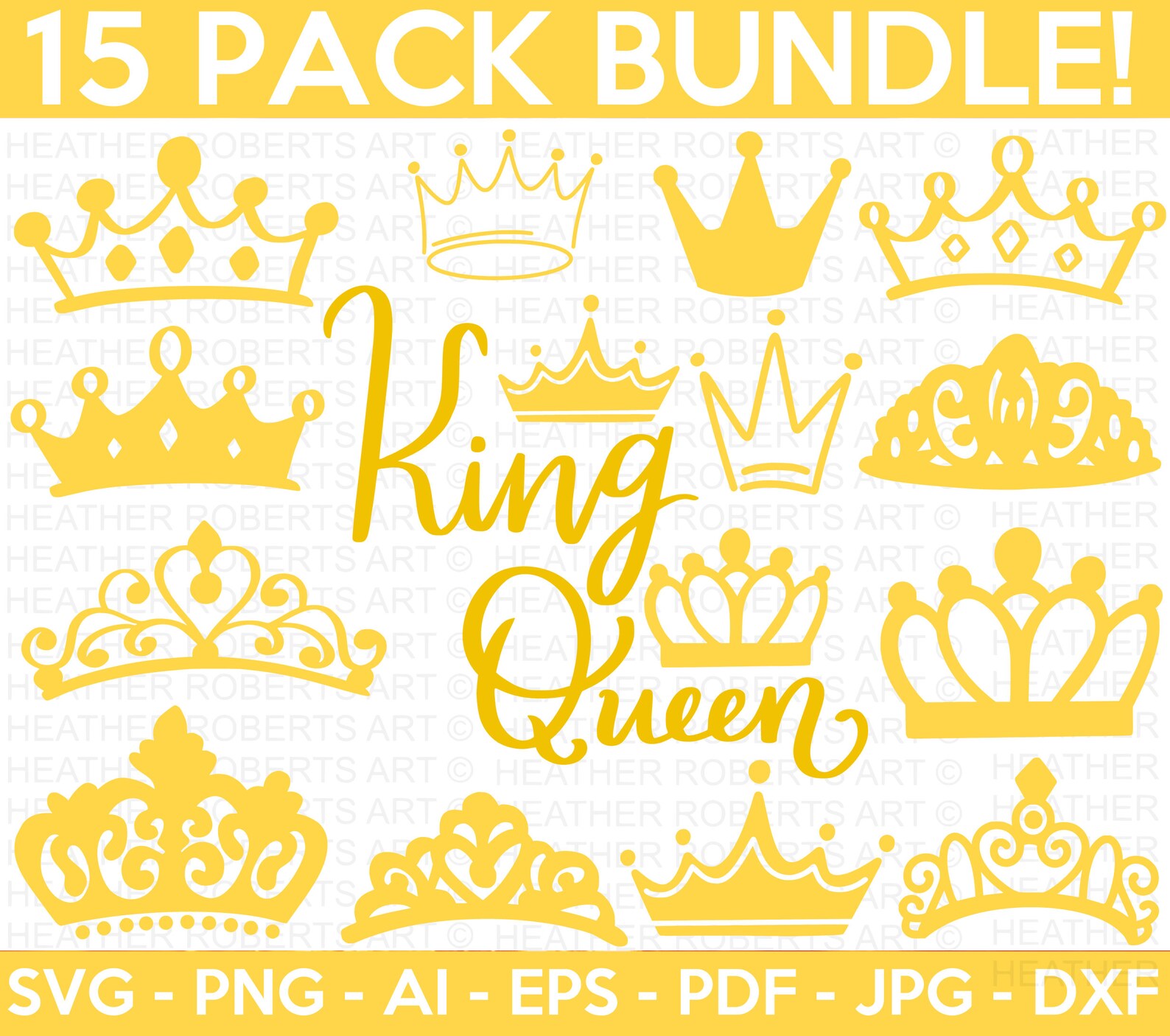 Crown SVG Bundle, Crown Svg, Tiara Svg, Queen Tiara Svg, Princess Tiara ...