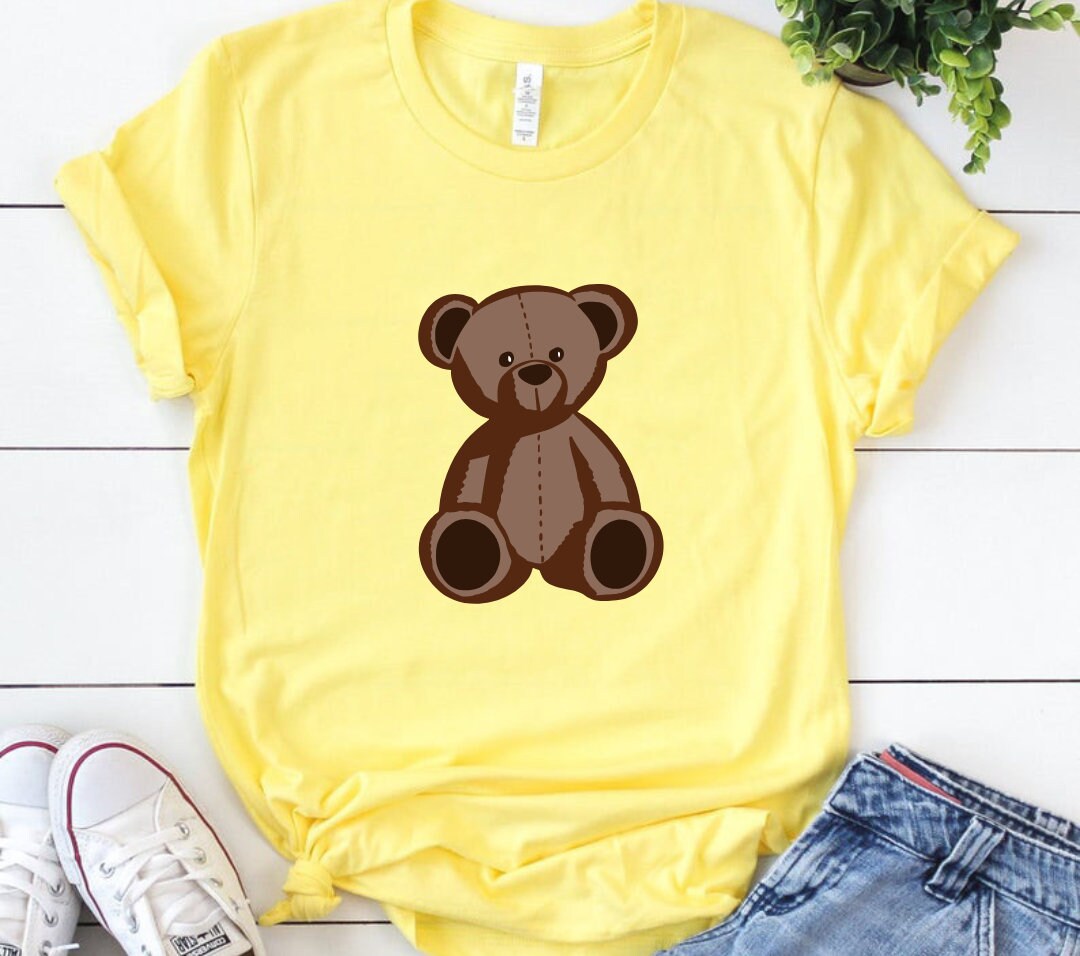 Bear SVG Stuffed Toy SVG Bear Clipart Toy Svg Gift for - Etsy