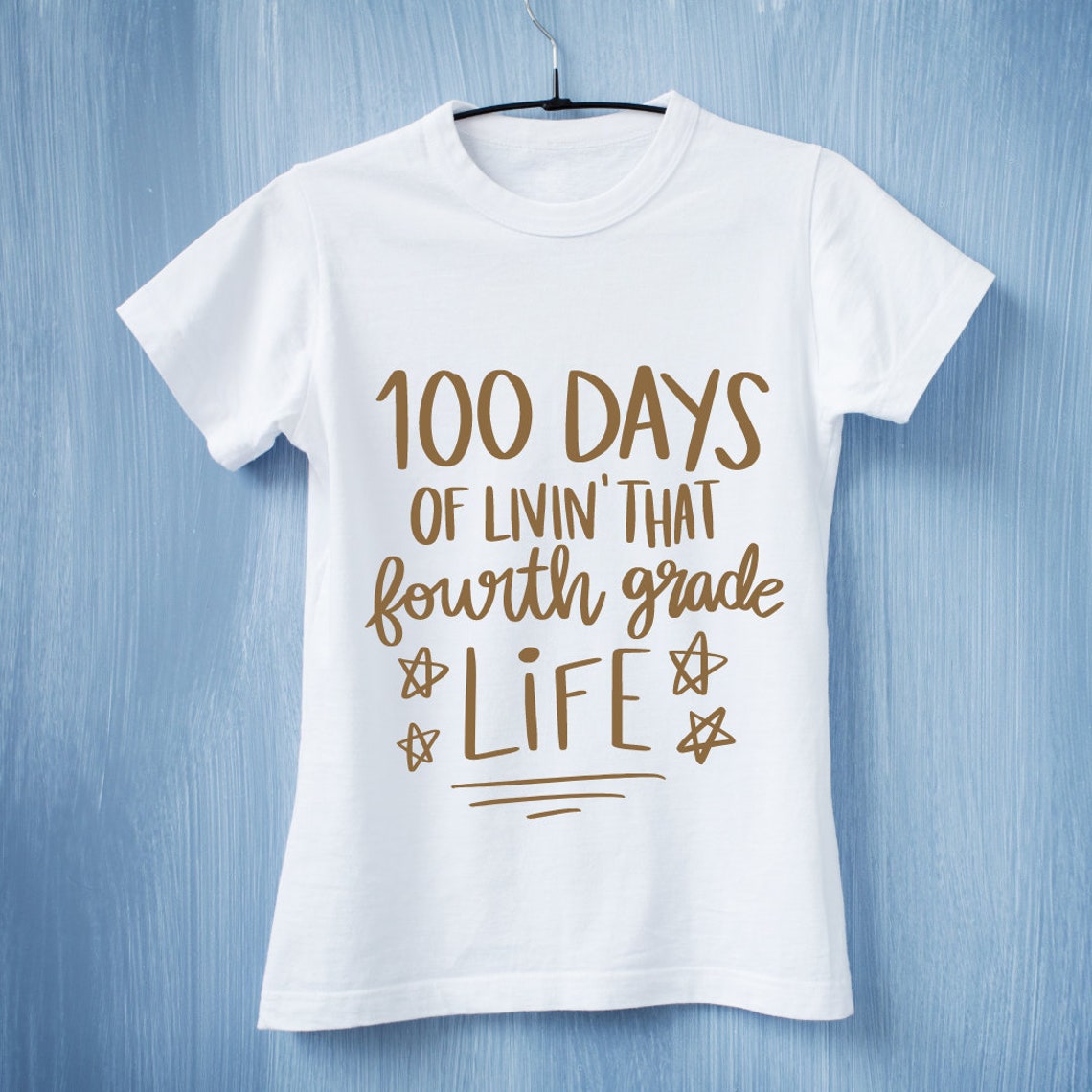 100 Days of School SVG 4th Grade SVG Fourth Grade Svg 100th - Etsy