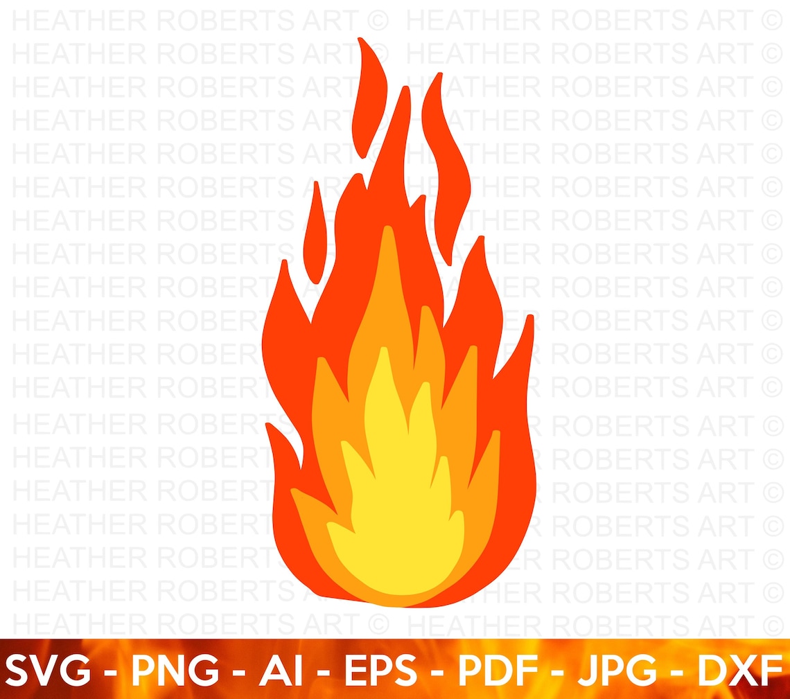 Fire SVG Flame SVG Fire Flame SVG Flame Layered Svg Flame - Etsy