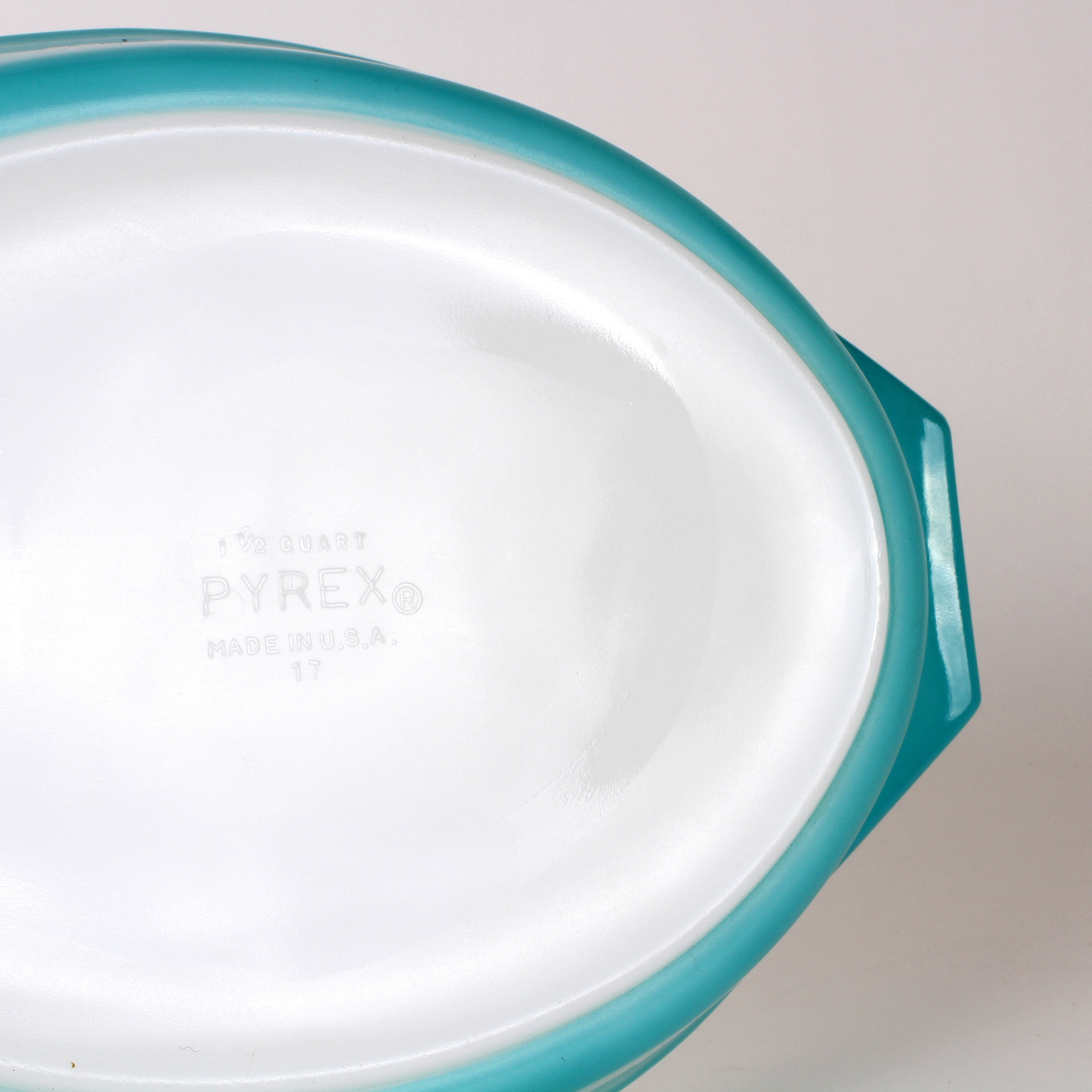 Pyrex "snowflake" Turquoise Casserole Dish - Etsy