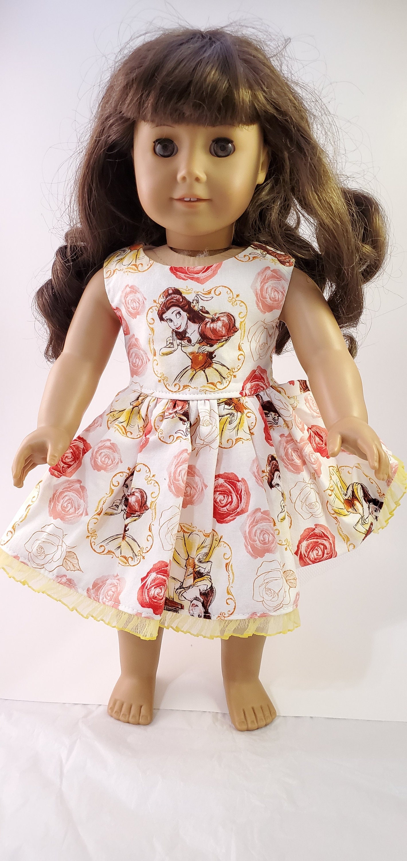 Handmade Bell Dress Fits 18 American Girl Doll Clothes Etsy