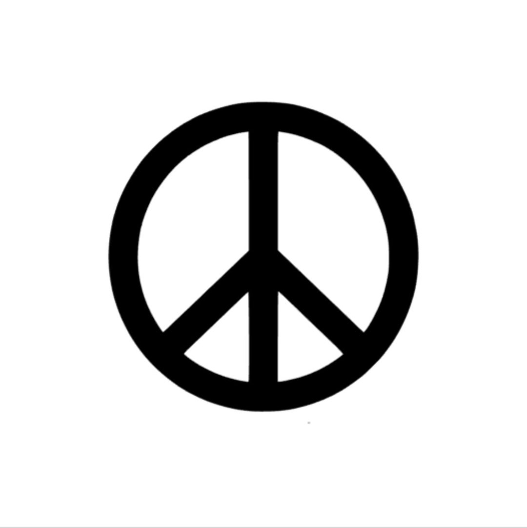 Peace - Vinyl Decal - Custom Sizes and Several Colors Available - Etsy