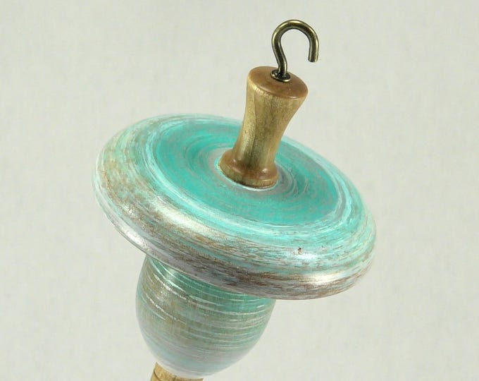 Top Whorl Drop Spindle, No Notch, Oak & Sugar Maple, Yarn Spindles, 47 ...