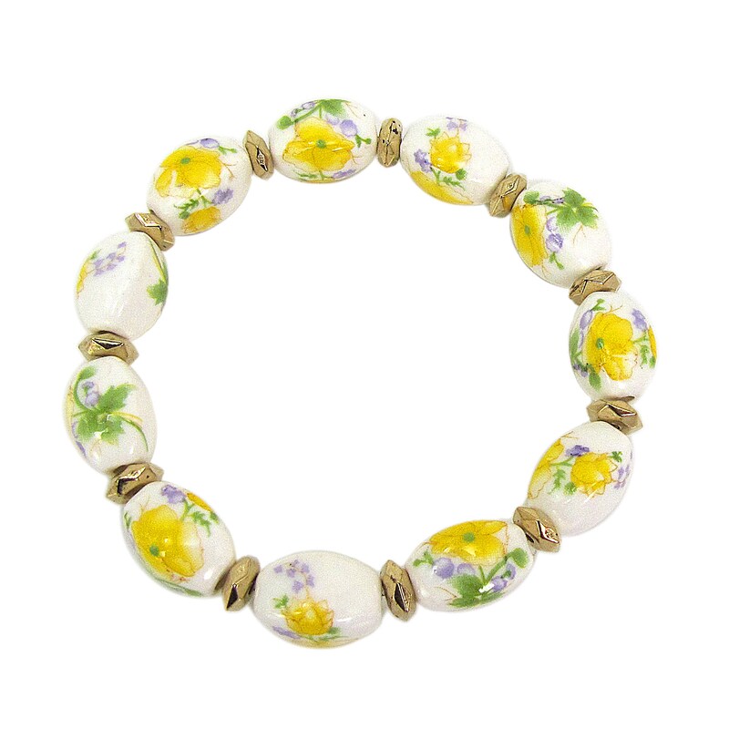 Yellow Bracelet - Etsy