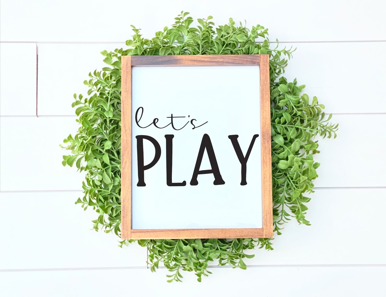 Let's Play SVG Cut File Kids Room SVG Playroom SVG - Etsy