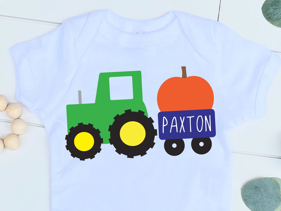 Fall Tractor SVG Cut File Boy Fall Shirt SVG Boy Pumpkin - Etsy