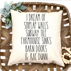I Dream of Shiplap Walls, Subway Tile, Farmhouse Sinks, Barn Doors and ...