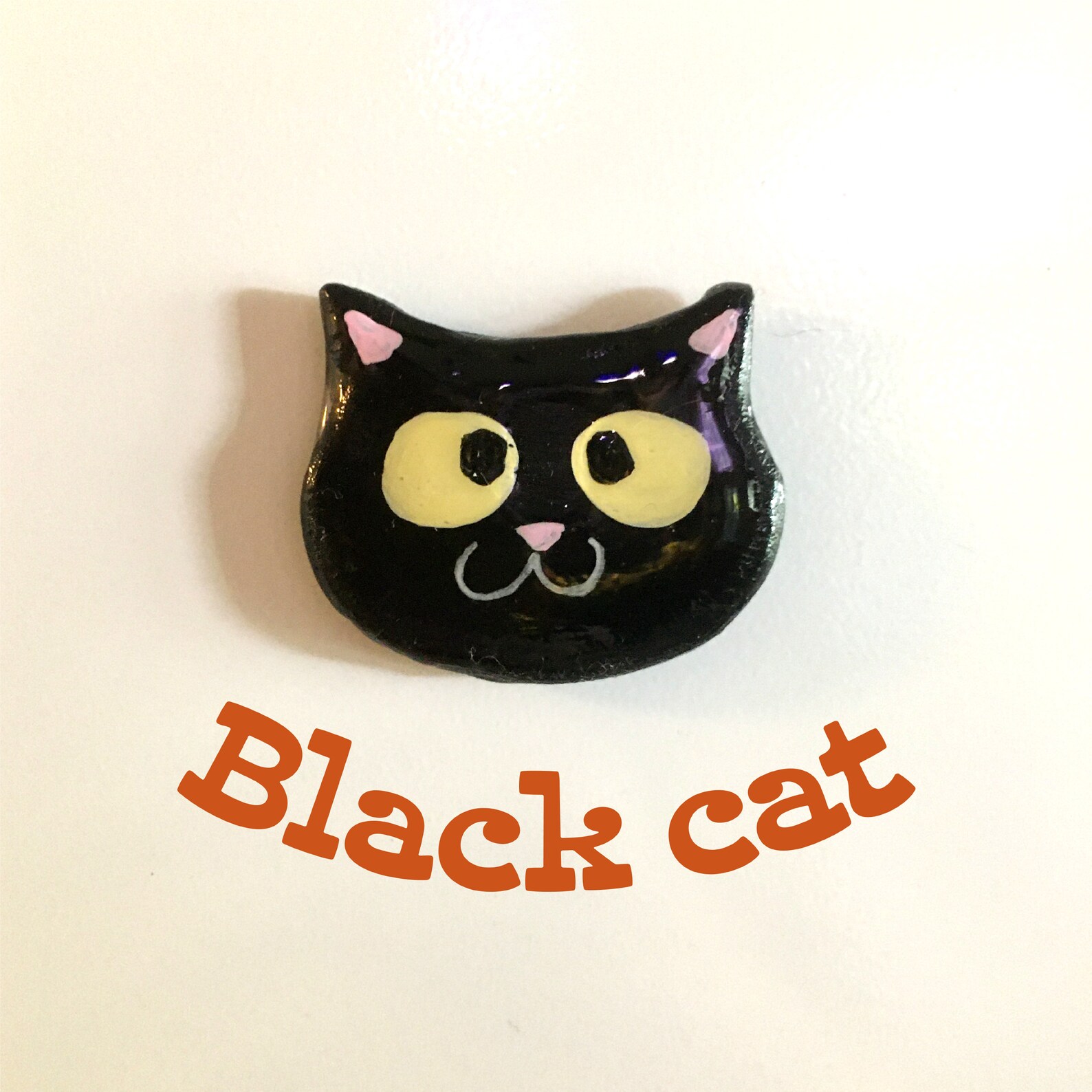 Clay Cat Magnets - Etsy