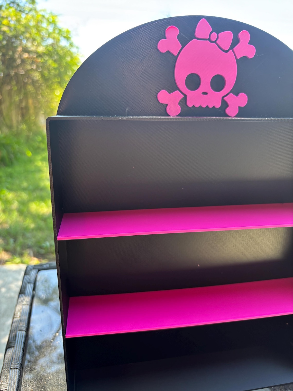 Goth Skull Display Shelf, Cute Skull, Figurine Display, Girl's Room ...