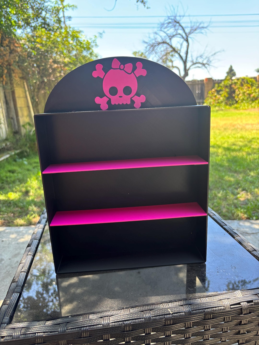 Goth Skull Display Shelf, Cute Skull, Figurine Display, Girl's Room ...