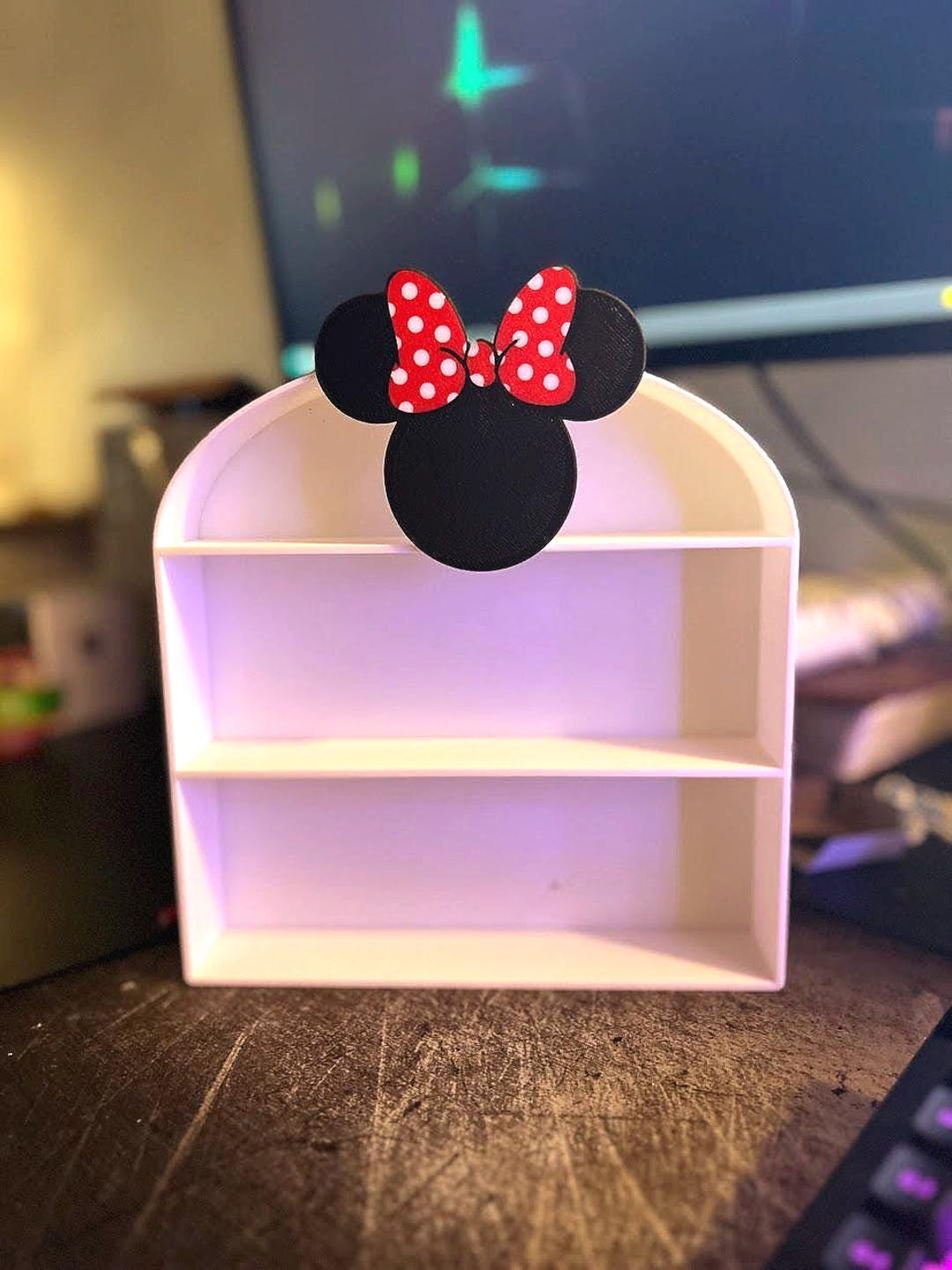 Minnie Mouse Mini Shelf: Kawaii Disney-inspired Decor, Miniverse ...