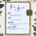 Bar Menu Template,simple Bar Menu, Printable Bar Menu Template,modern ...