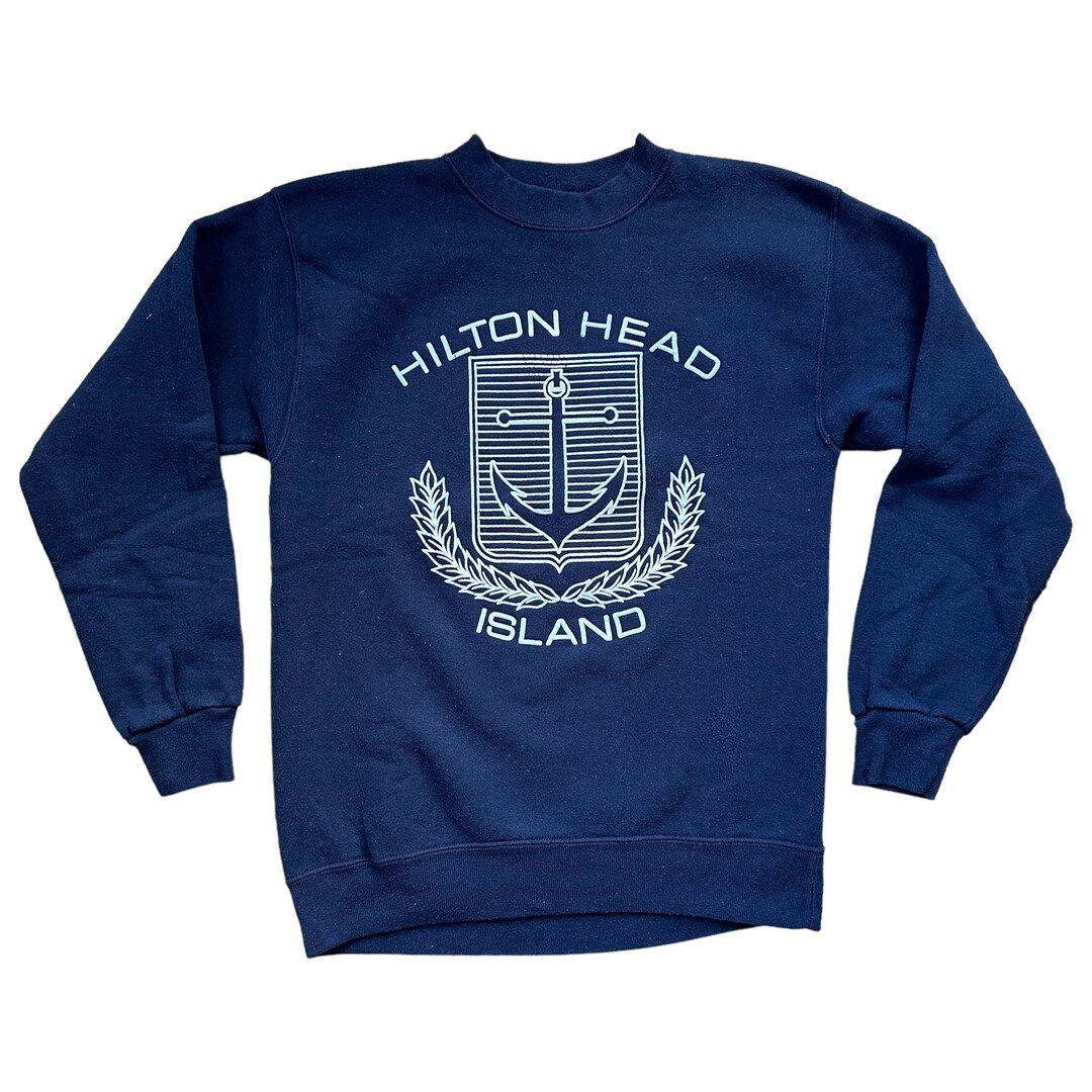 Vintage Hilton Head Crewneck Sweatshirt, Soffe Heavyweight Sweatshirt ...