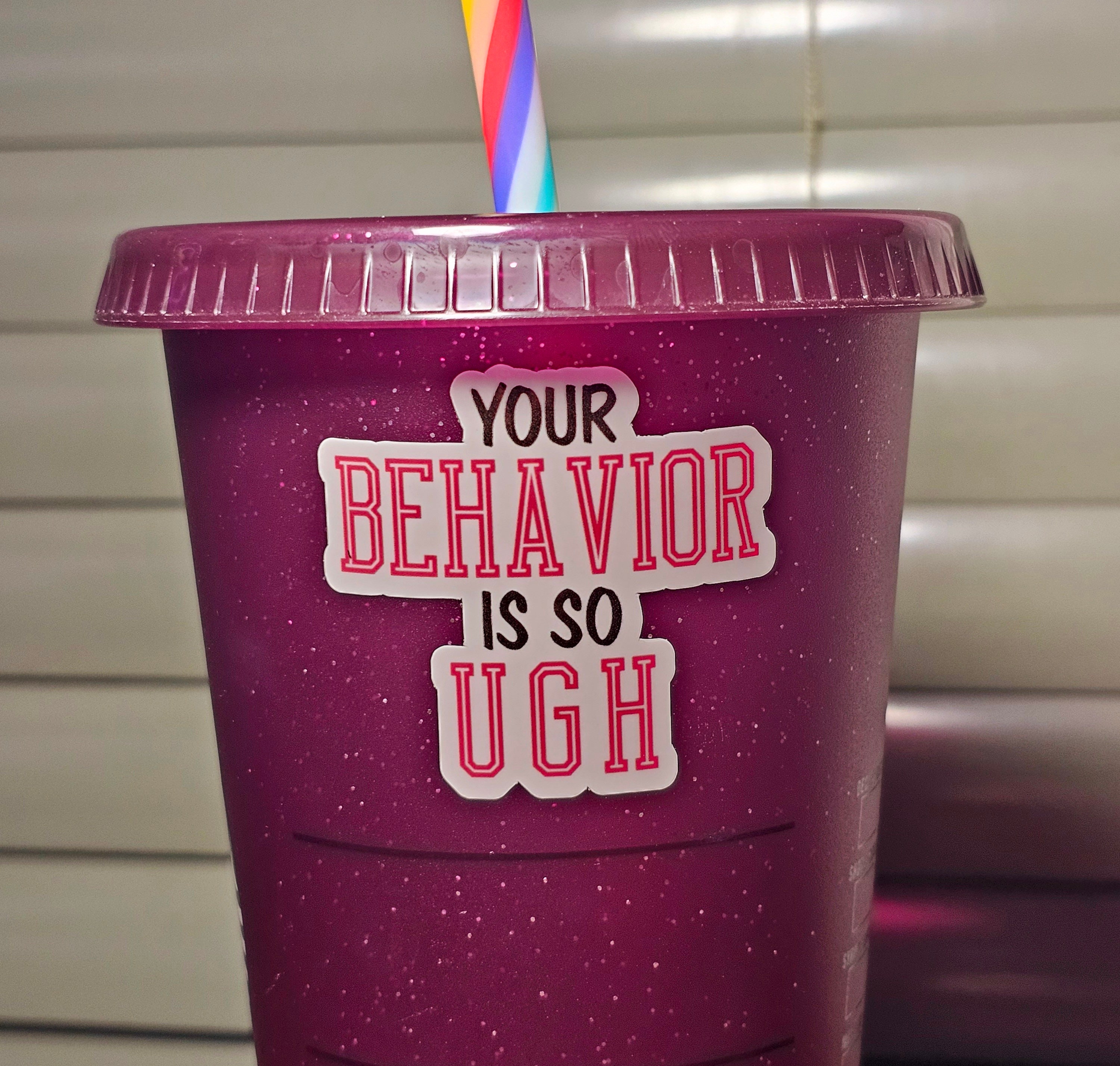 Stray Kids Hyunjin 'your Behavior is so Ugh' Sticker - Etsy