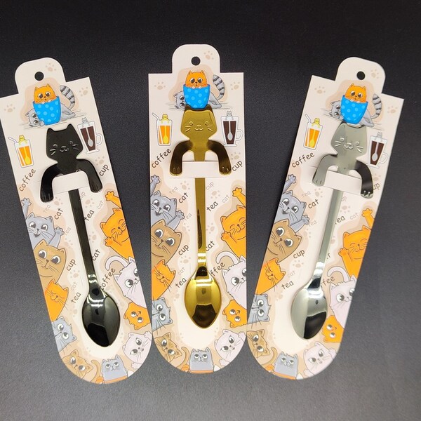 Cat Spoon - Etsy