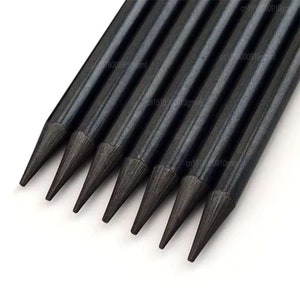 Woodless Graphite Pencil - Premium Black Grade HB for Artists and ...