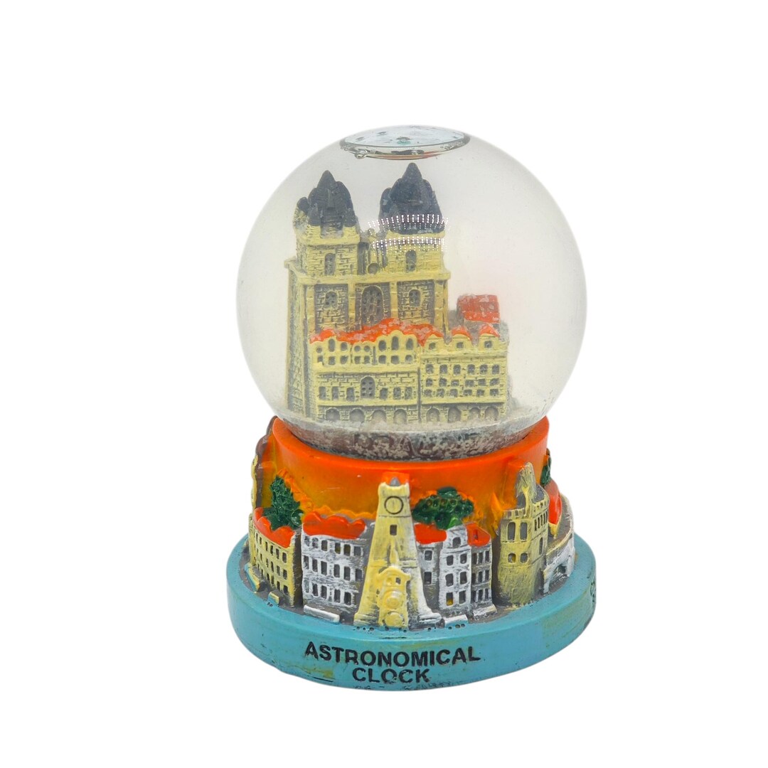 Magical Prague Snow Globe – Bohemian Keepsake Souvenir With Iconic ...