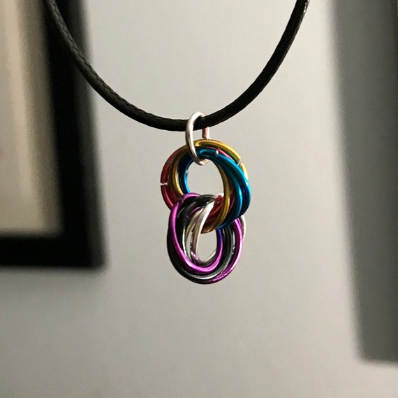 Custom Personalized Interlocking Infinity Rings Pendent - Etsy