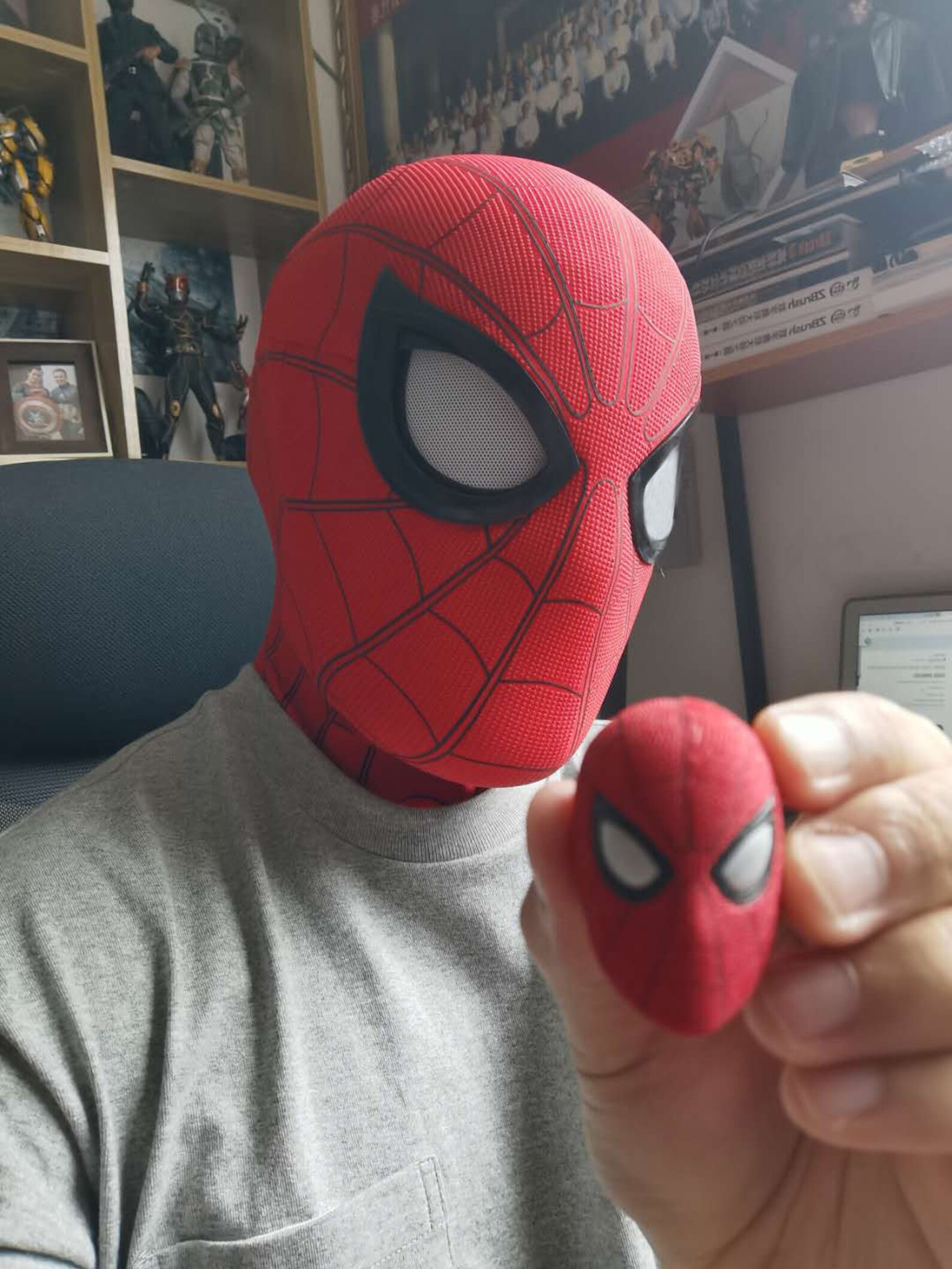 Spider man mask Far from Home PS4 | Etsy