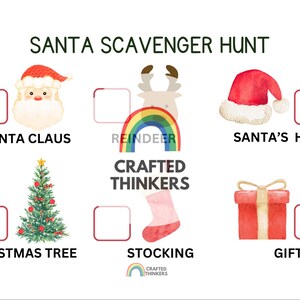 Winter Bundle, Alphabet Poster, Scavenger Hunt, Digital, Printable ...