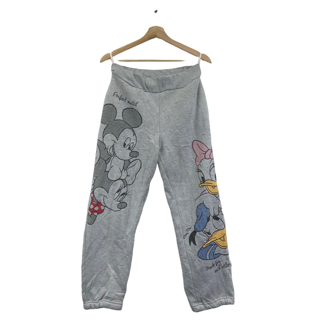 Vtg 90 DISNEY MICKEY MOUSE Donald Duck Cartoon Sweats Pant - Etsy