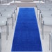 Custom Cut Blue Carpet Runner, Blue Home Area Rug, Wedding Aisle Runner ...
