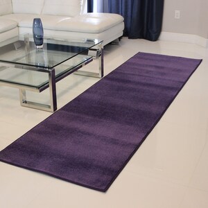 Custom Cut Purple Carpet Runner, Purple Home Area Rug, Wedding Aisle ...