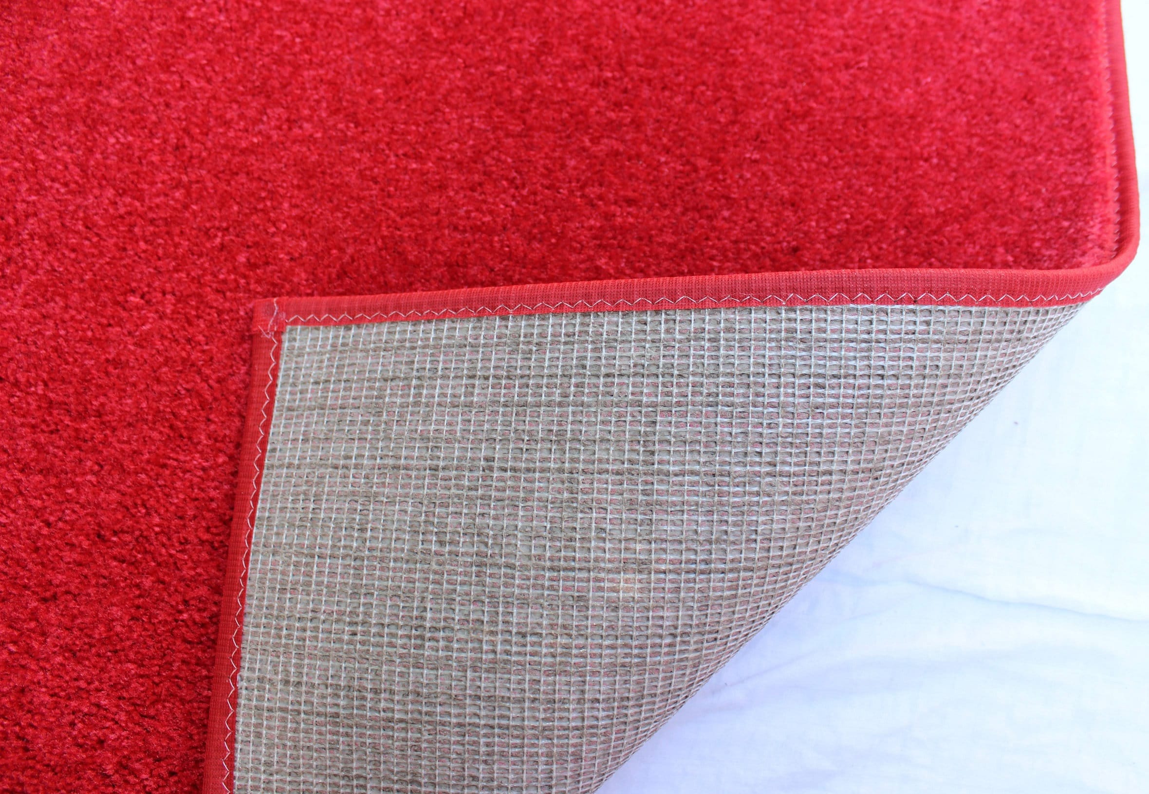 Custom Cut Red Carpet Runner, Red Home Area Rug, Wedding Aisle Runner ...