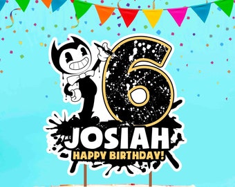 Bendy Cake Topper | Etsy