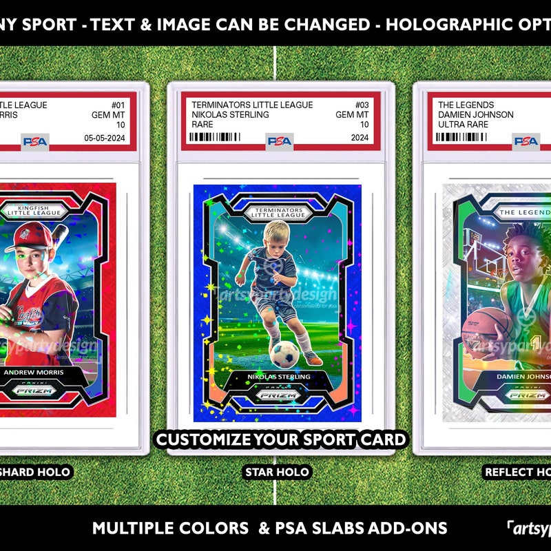 Custom Baseball Card - Etsy