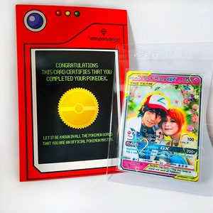 Custom Pokemon Card, Print Your Own Card, Holographic Custom Cards ...