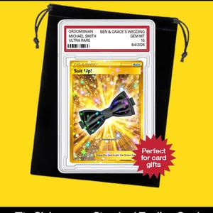 Groomsman Pokemon Card, Best Man Pokemon Card, Custom Pokemon Card ...