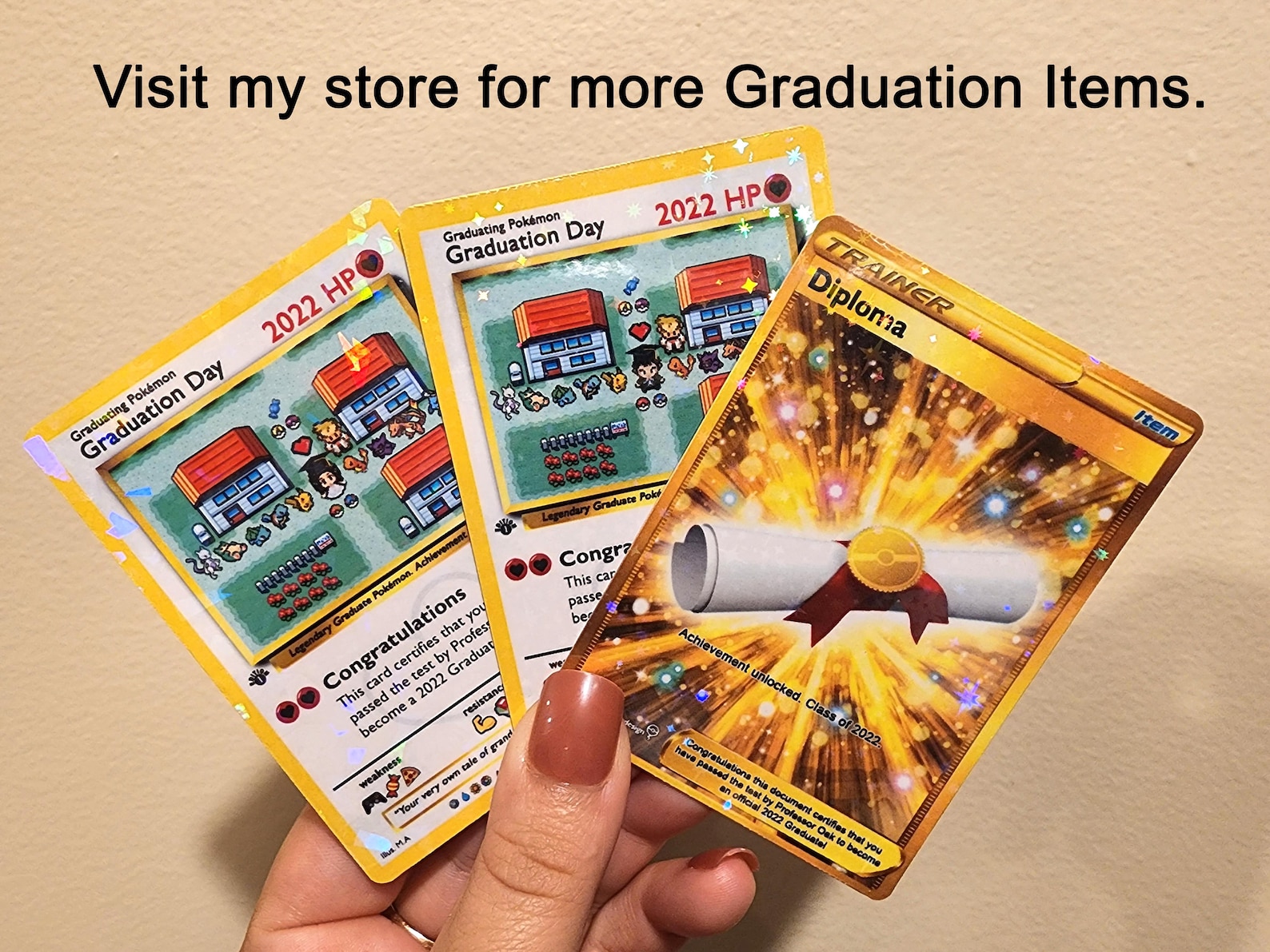Squirtle Graduation Card Pikachu Graduation Card Pokemon - Etsy