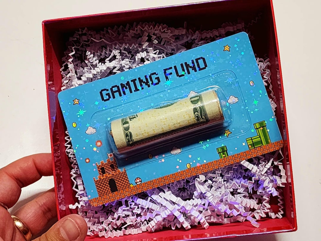 Gaming Money Card Gift, Cash Holder, Money Gift Card, Video Game Money ...