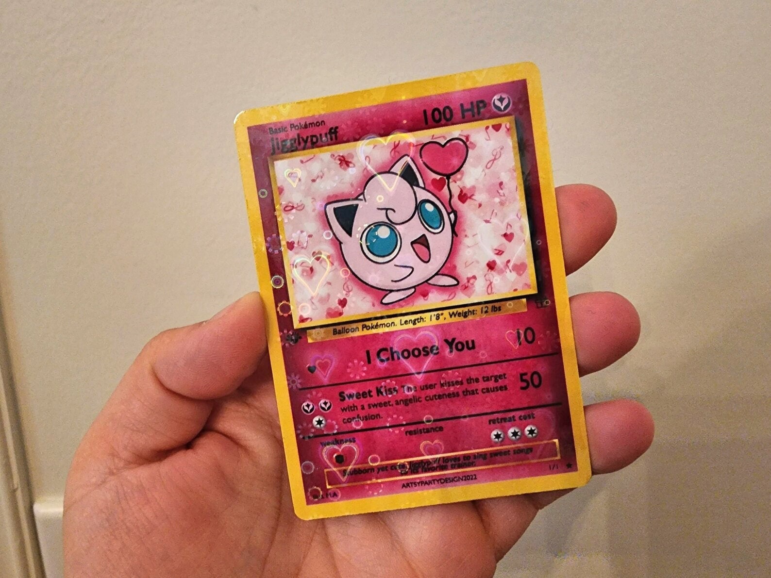 Jigglypuff Pokemon Card