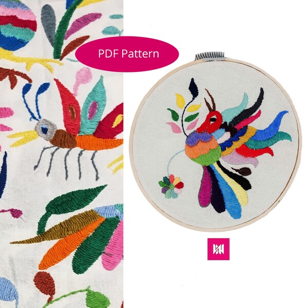 Otomi Embroidery Patterns - Etsy