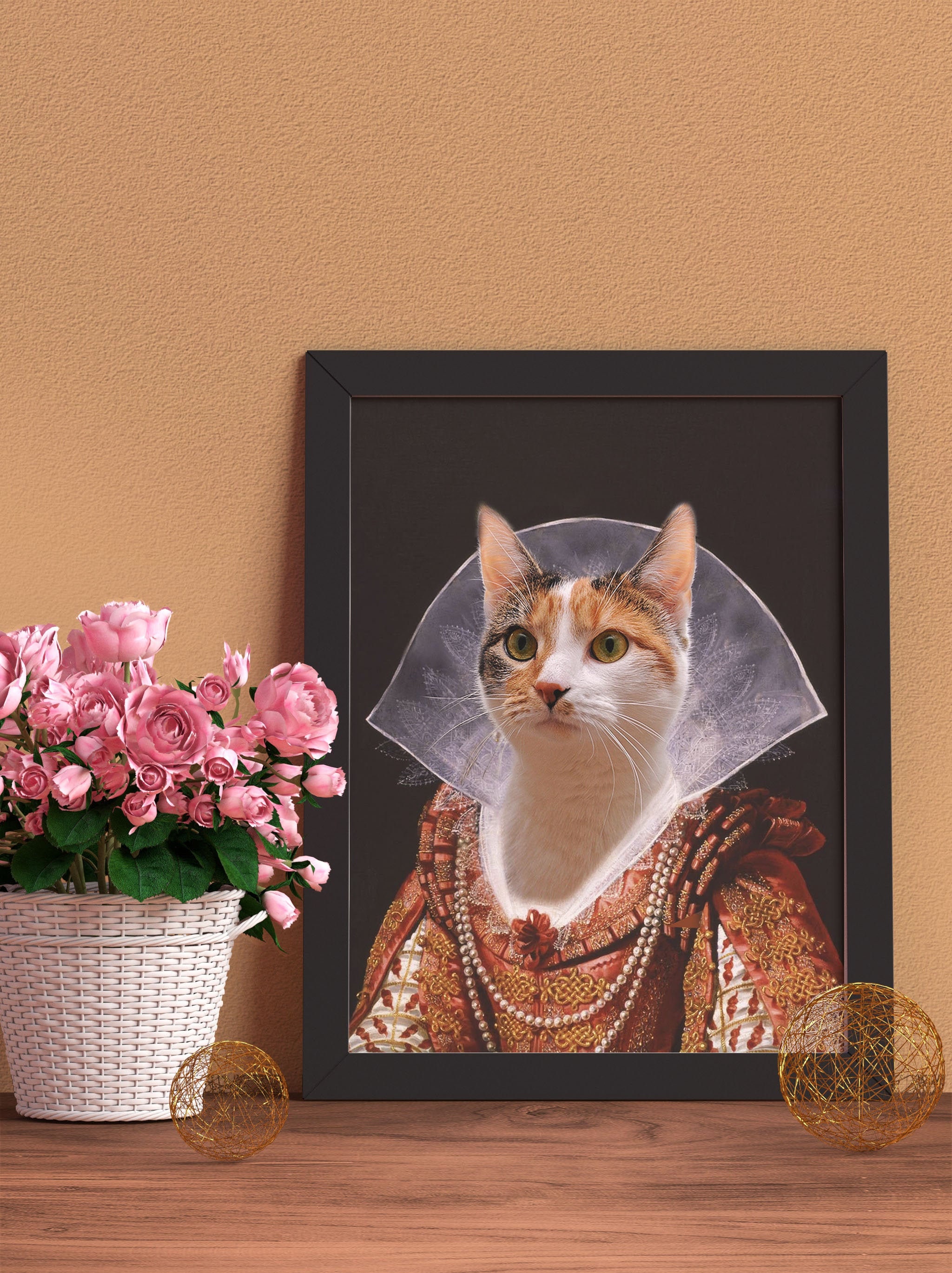 Custom Royal Cat Portrait Regal Pet Portrait Renaissance Pet | Etsy