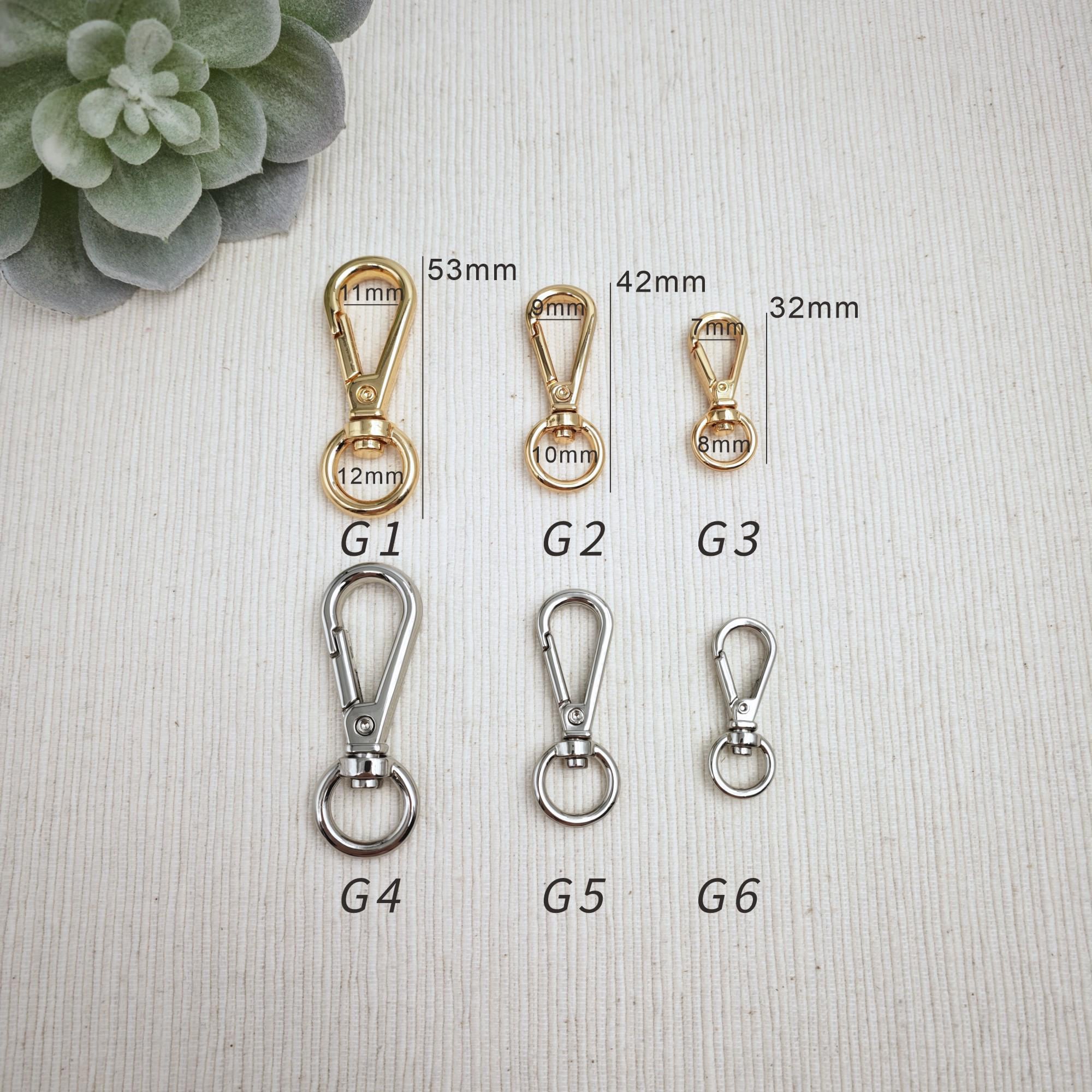 Strong Swivel Snap Hook, Metal Trigger Lobster Clasps for Lanyards ...