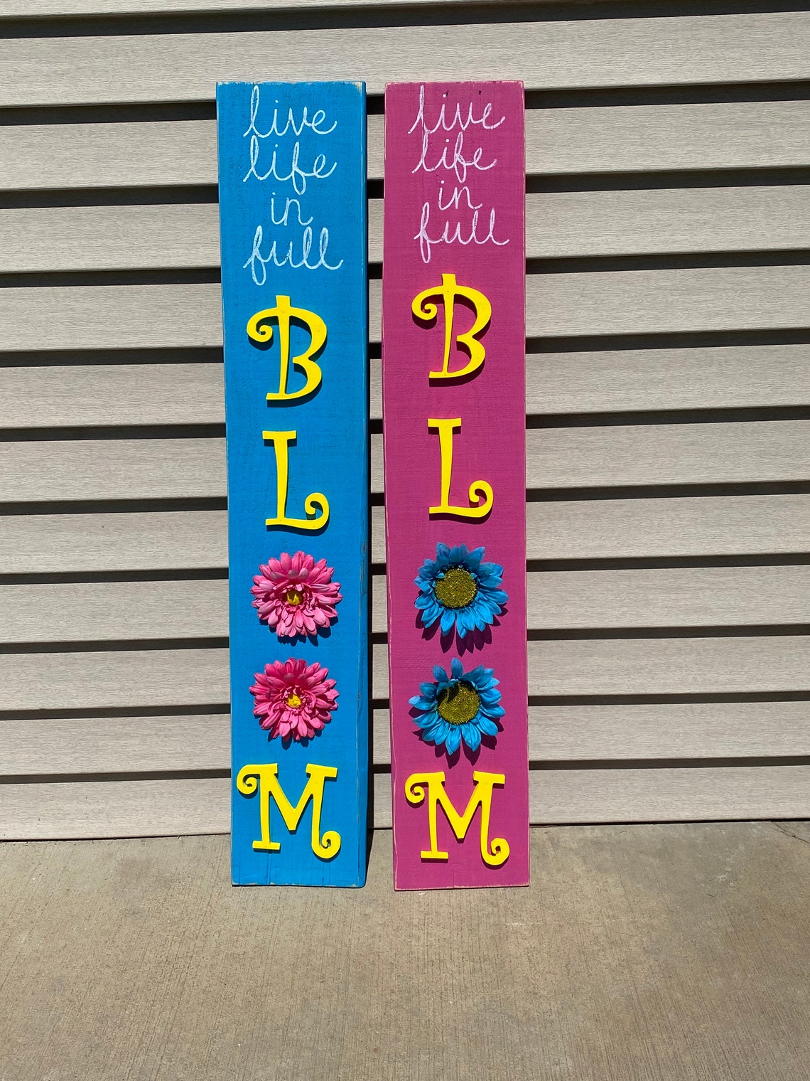 Bloom Porch Sign - Etsy