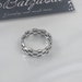 Checkered Ring 925 Sterling Silver Ring Checkered Band - Etsy