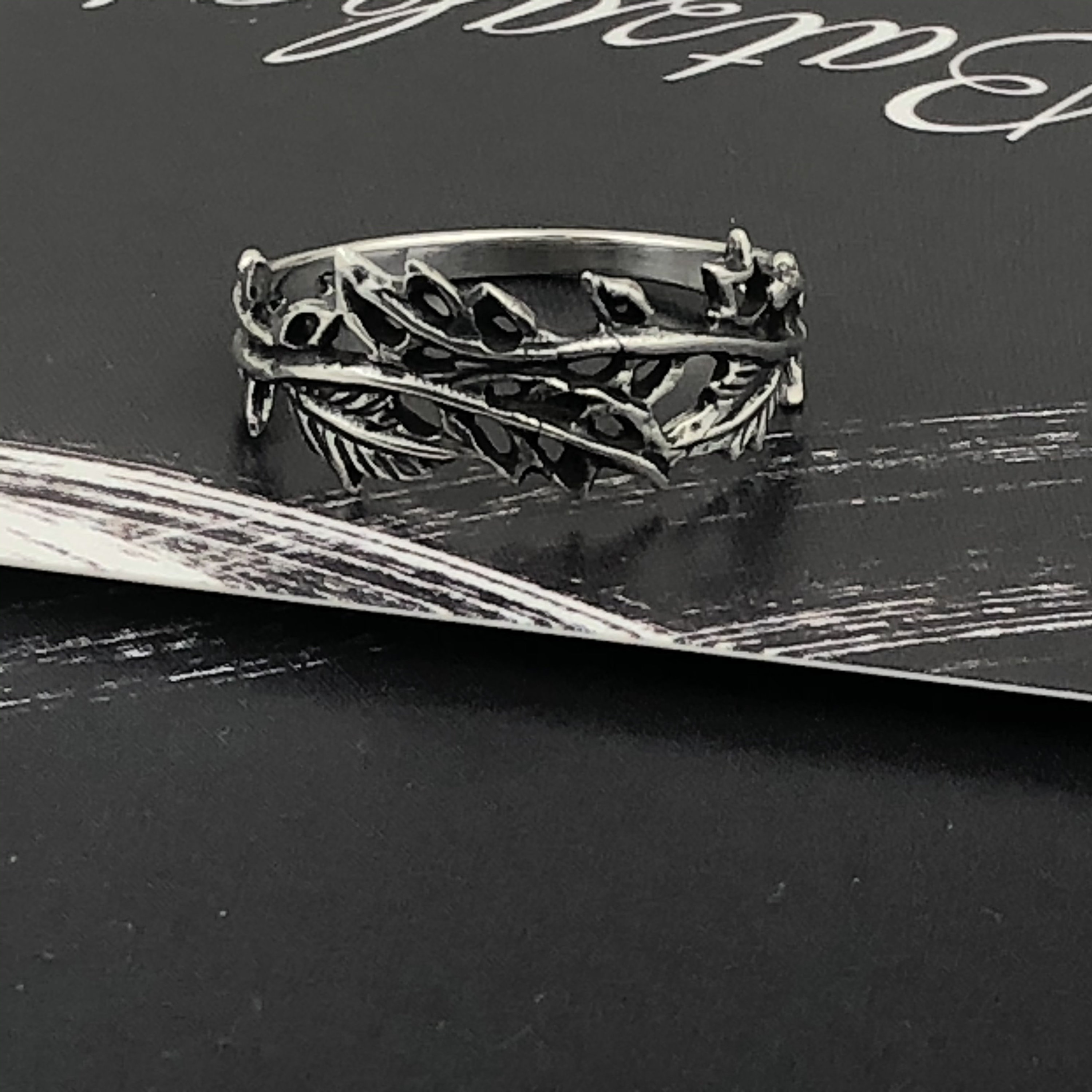 Leaf Ring 925 Sterling Silver Ring | Etsy