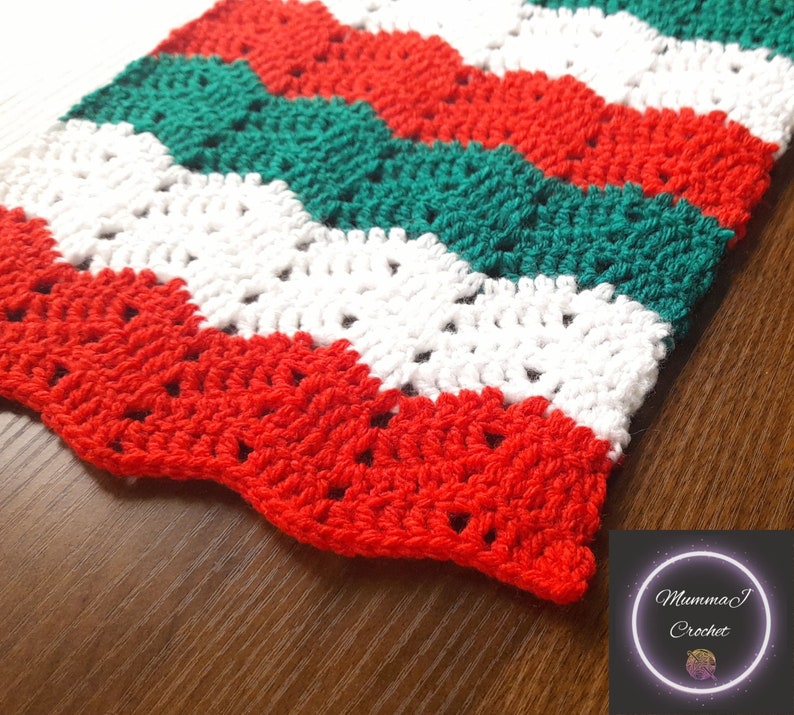 Crochet Pattern Table Runner, Crochet Christmas Table Runner Pattern ...