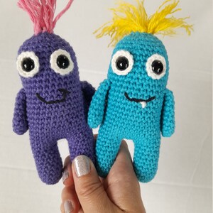 Crochet Worry Monster Pattern PDF, Crochet Worry Monster, Crochet ...