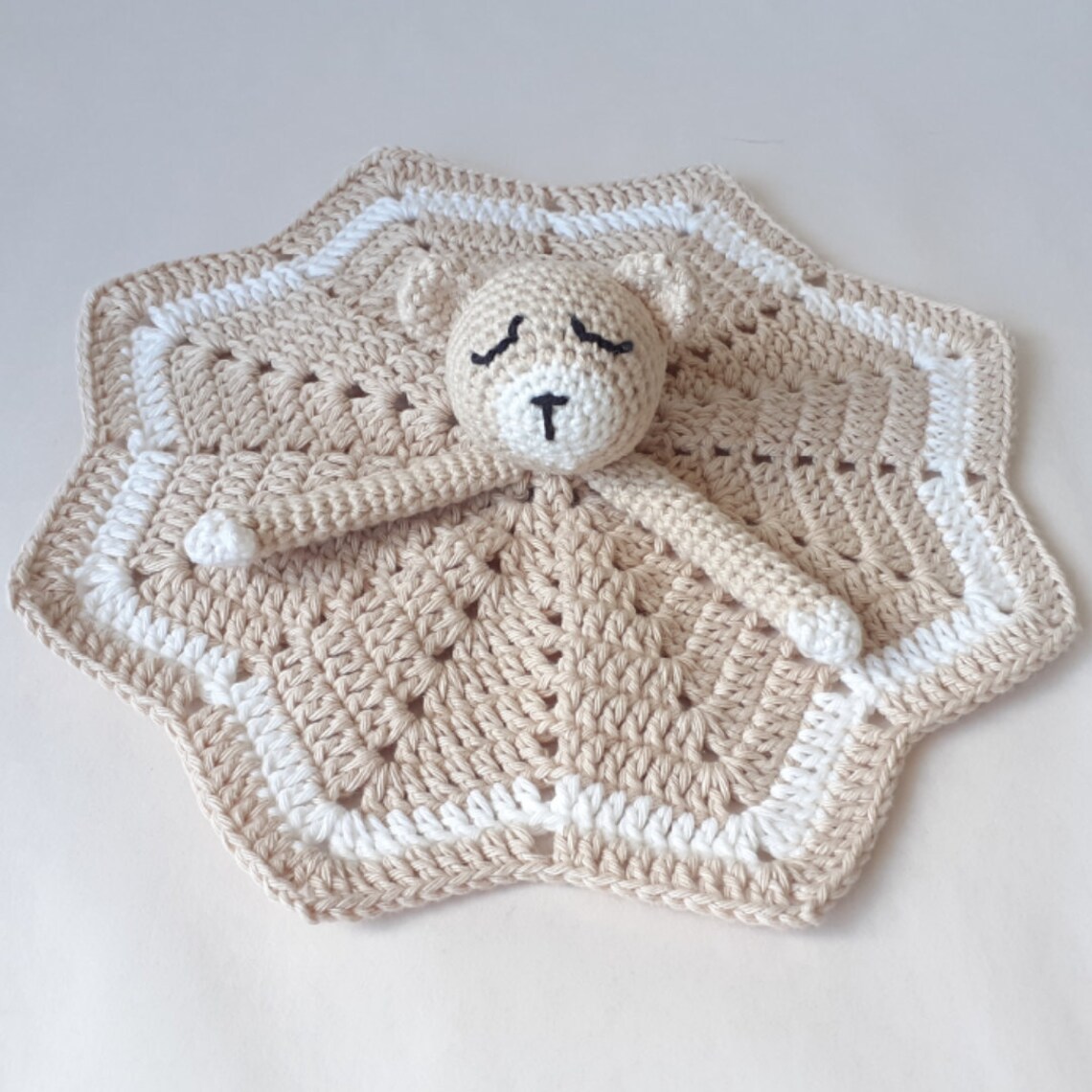 Crochet Pattern Bear Lovey Crochet Bear Lovey Crochet Bear | Etsy