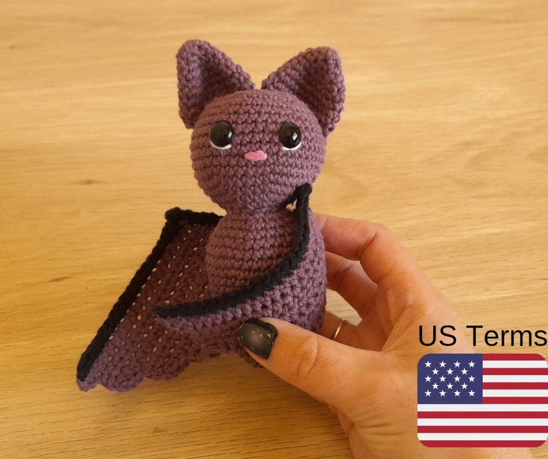 Crochet Bat Pattern, Bat Crochet Pattern, Crochet Bat PDF Pattern ...