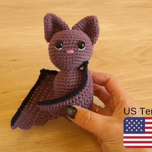 Crochet Bat Pattern, Bat Crochet Pattern, Crochet Bat PDF Pattern ...
