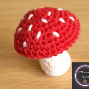 Uk Crochet Mushroom Patterns Set, Big Mushroom Crochet Pattern, Crochet ...